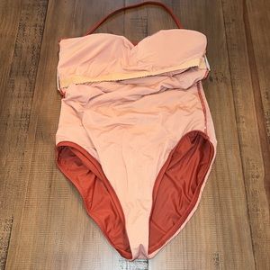 J. Crew | Swim | J Crew Size 2 Rust Clay One Piece Swimsuit Bathing ...